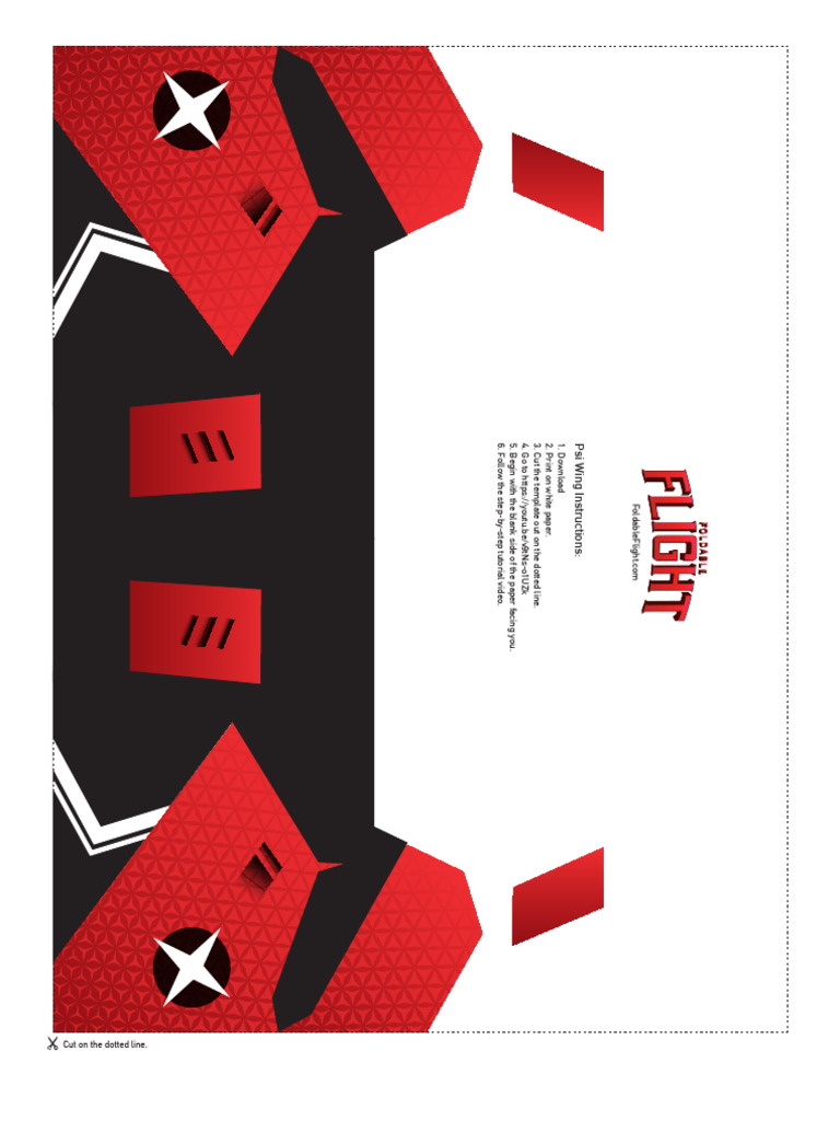 Psi Wing Template | PDF