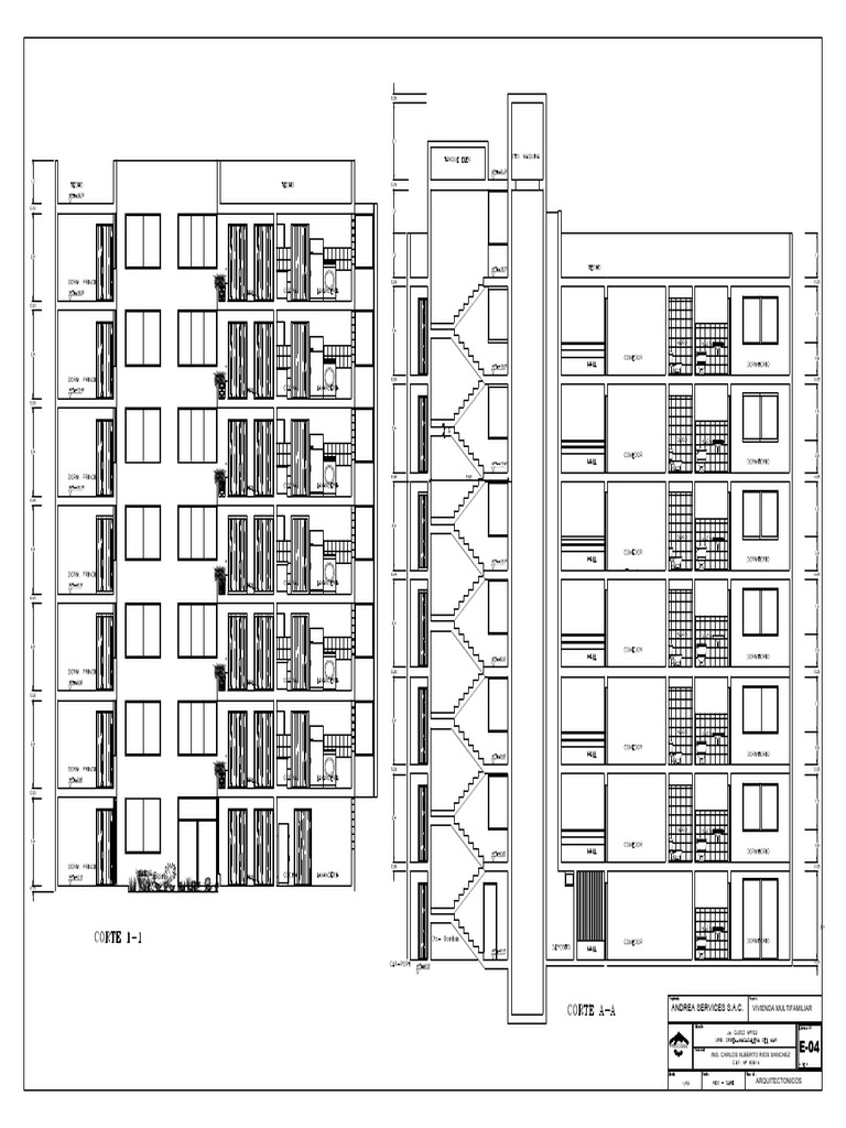 Plano 4 Elevacion | PDF