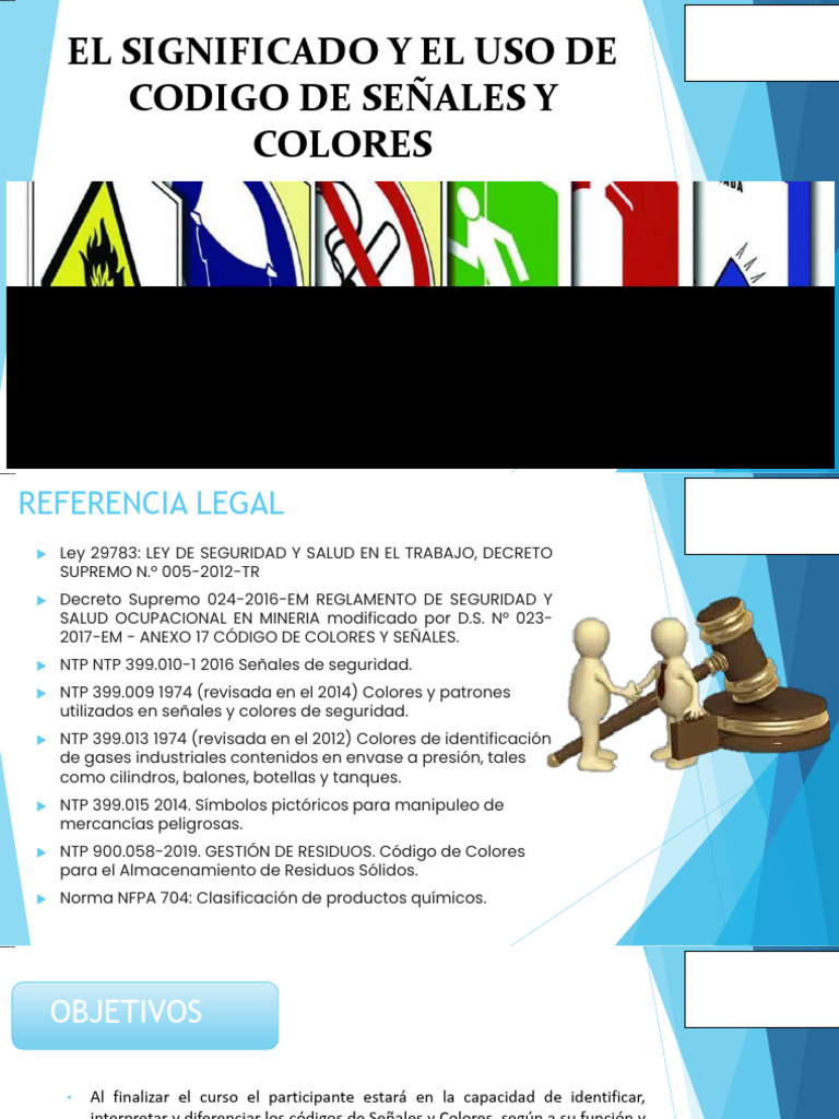 Uso y Significado de Códigos de Señales | PDF | Seguridad y salud ...