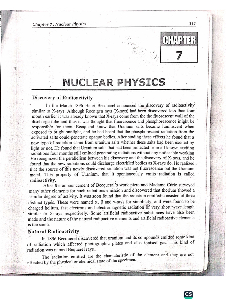 Modern Physics Properties of Alpha, Beta and Gamma Rays | PDF