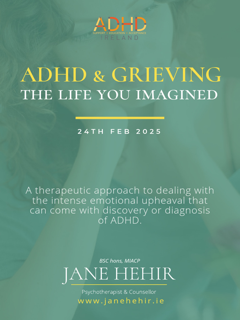 ADHD Grief Workbook Jane | PDF | Grief | Anger