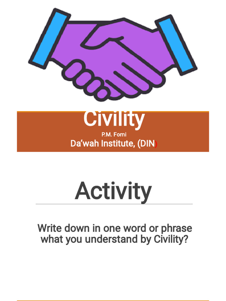 Choosing Civility, DIN | PDF | Muhammad