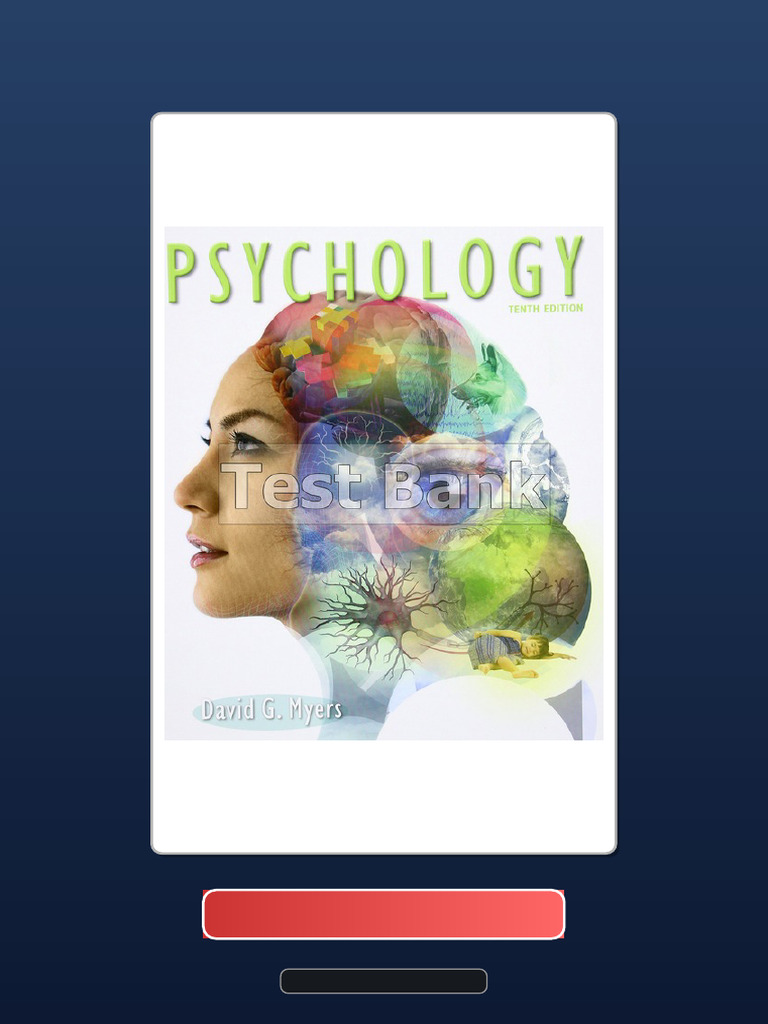 Complete Bundle Psychology 10th Edition Myers | PDF | Multiple Choice ...