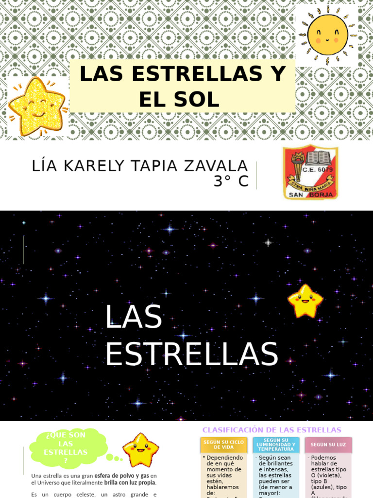 Las Estrellas y El Sol 2 | PDF | Dom | Estrellas