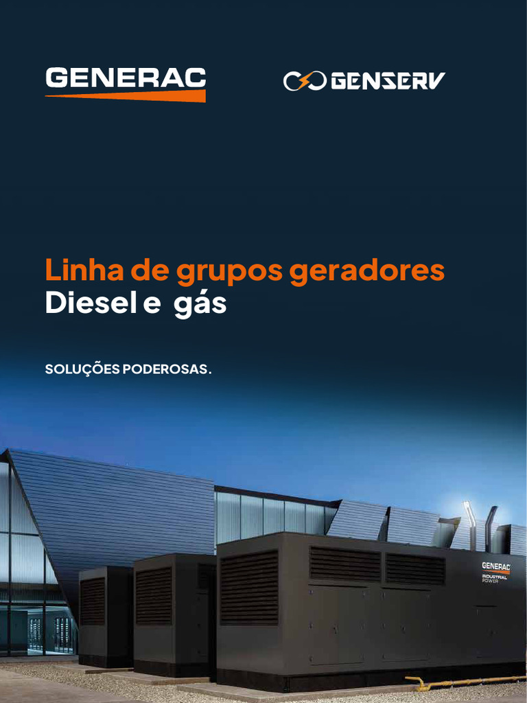 Catalogo Generac 2025 Genserv | PDF