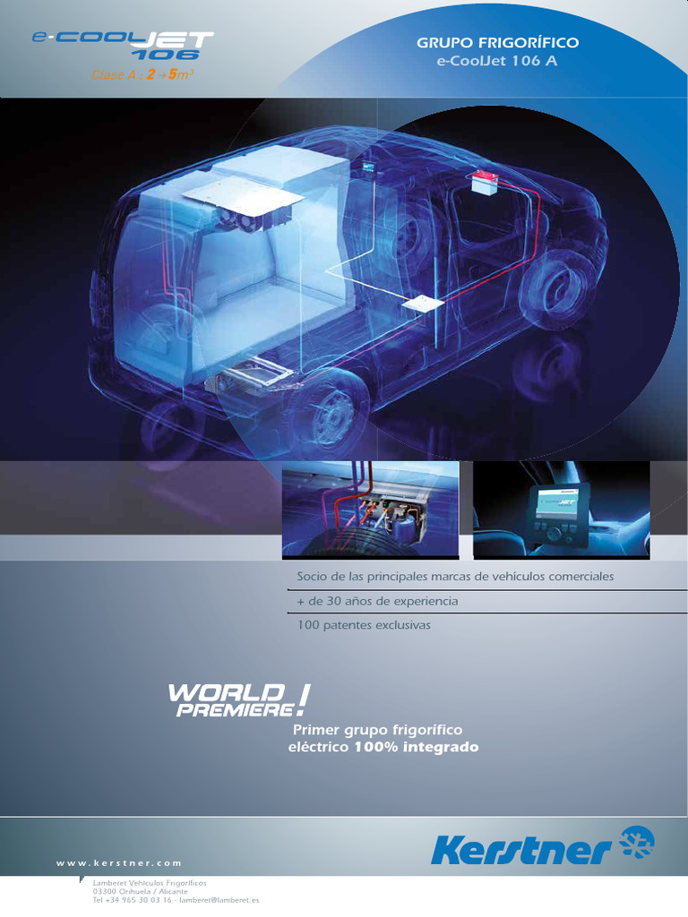Kerstner E-Cooljet 106 ES BD | PDF | Refrigerador | Poder (Física)
