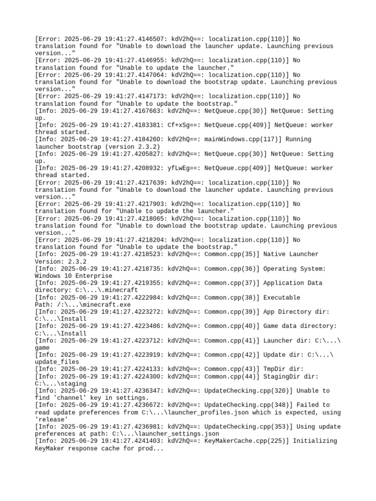 Launcher Log4 | PDF | Computing Platforms | Computer Programming