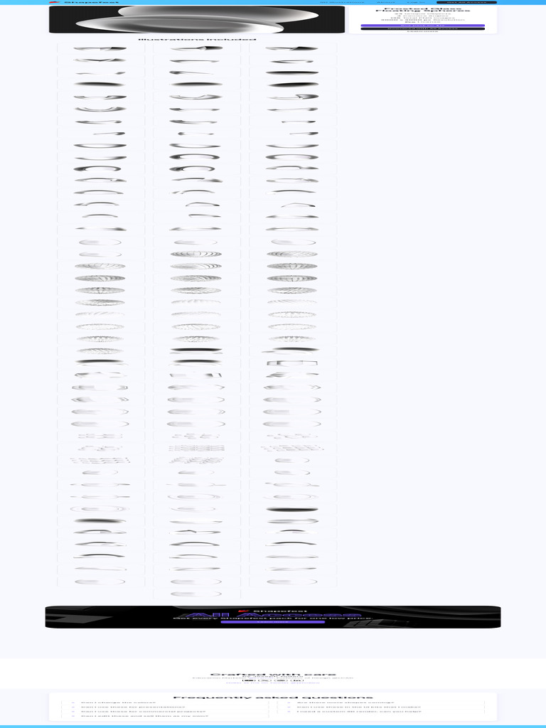 Shapefest™ Floating Geometry Pack 1 Collection 24 | PDF | Imaging