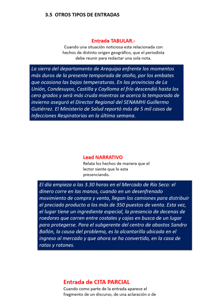Otros Tipos De Entradas Pdf 1354