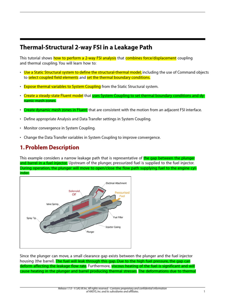 Fluent-FSI 17.0 WS5 Leakage Path | PDF | Viscosity | Heat Transfer
