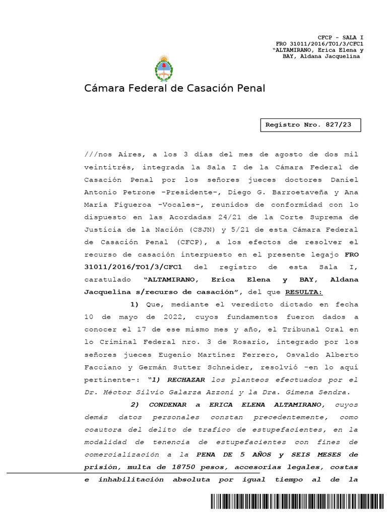 Fallo | PDF | Ley procesal | Justicia