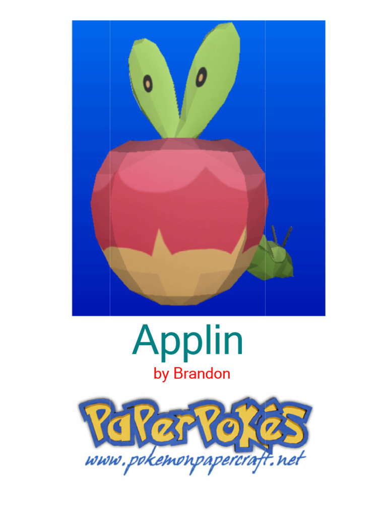 Applin Letter Lined Shiny | PDF
