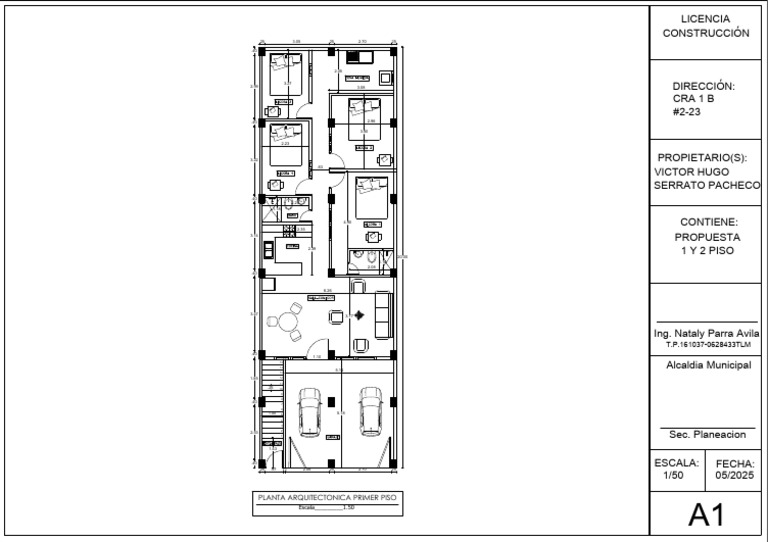 Propuesta 1 - Primer Piso | PDF