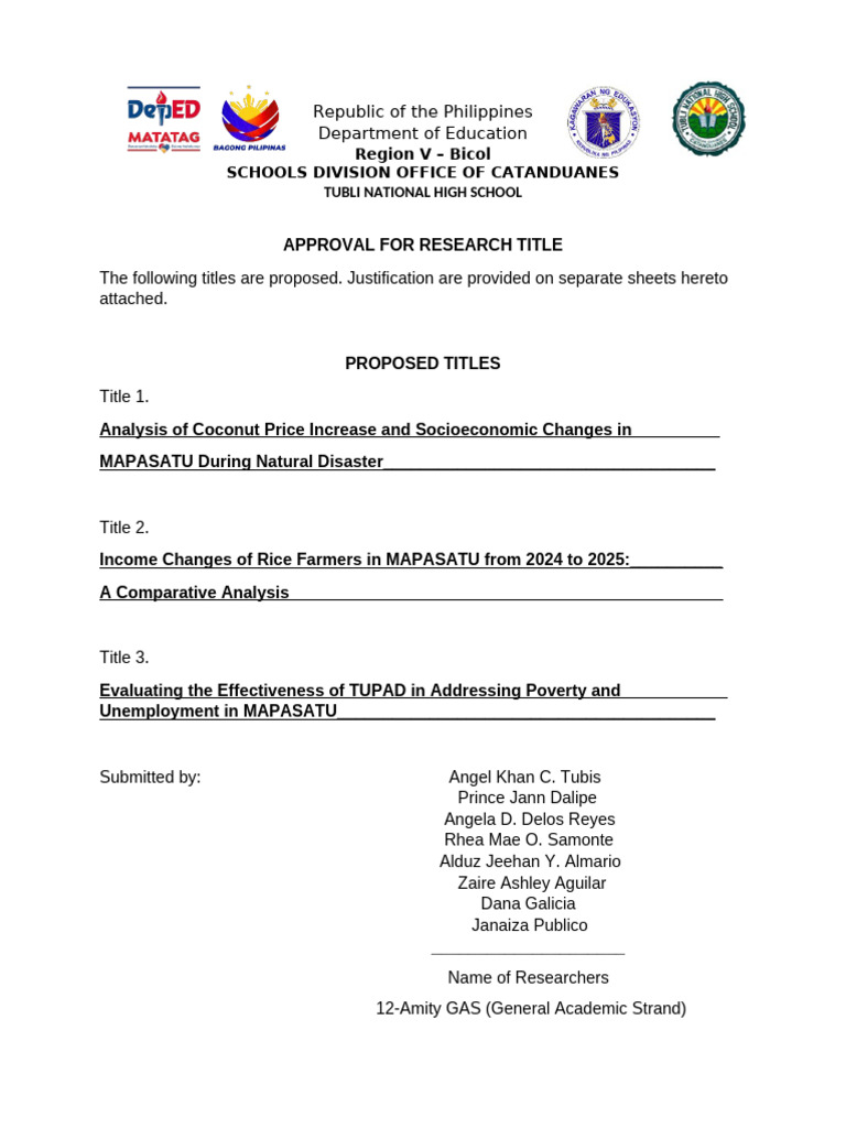 Title - Proposal - Practical - Research - 2 - (Statistical Analysis of TUPAD Salaries and ...