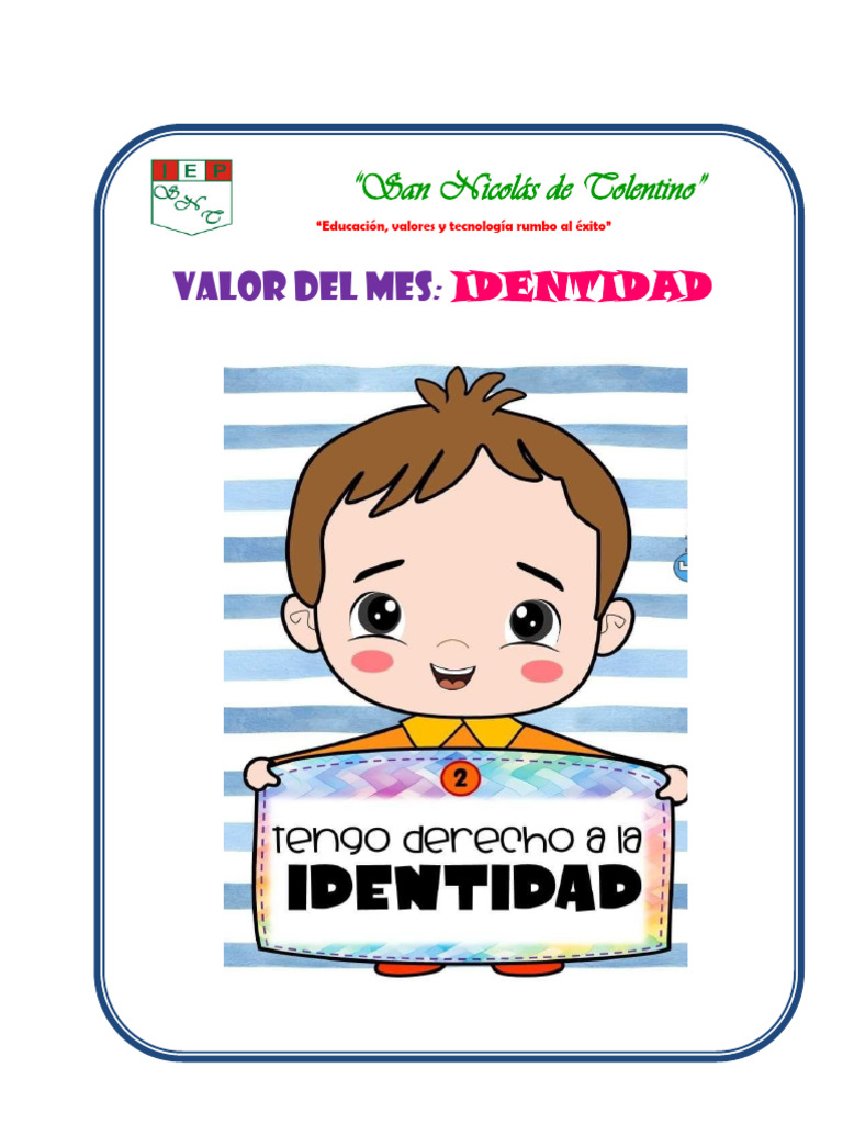 Valor Identidad | PDF