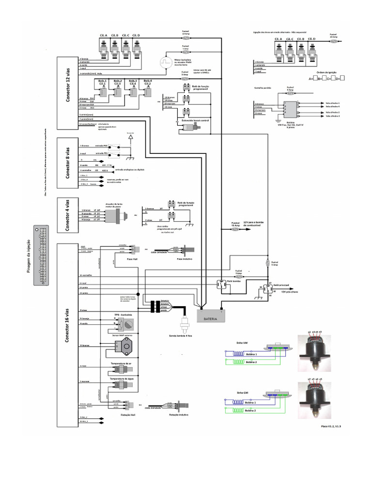Mudando11 Placa Versao1.2 e v1.3 (Sem Cabo Blindado) | PDF