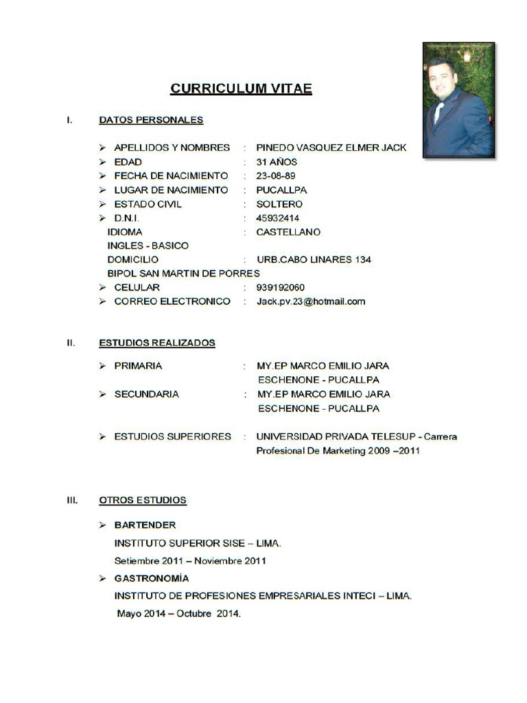 Curriculum 14 de Mayo | PDF