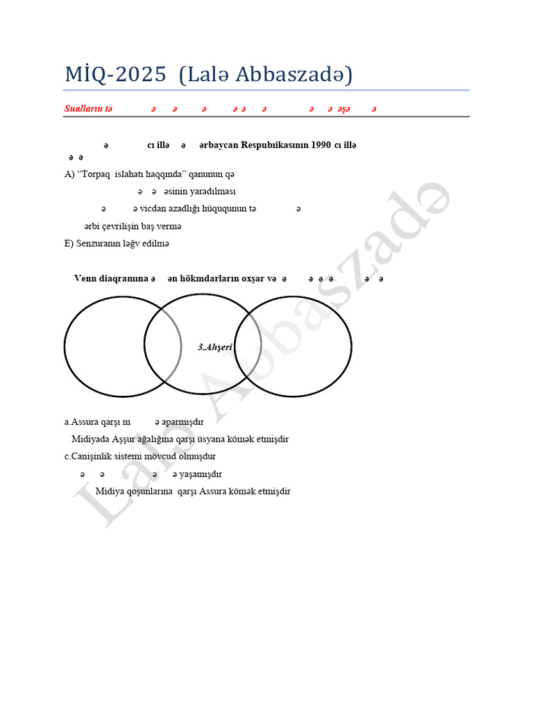 MİQ-2025 (Lalə Abbaszadə) | PDF