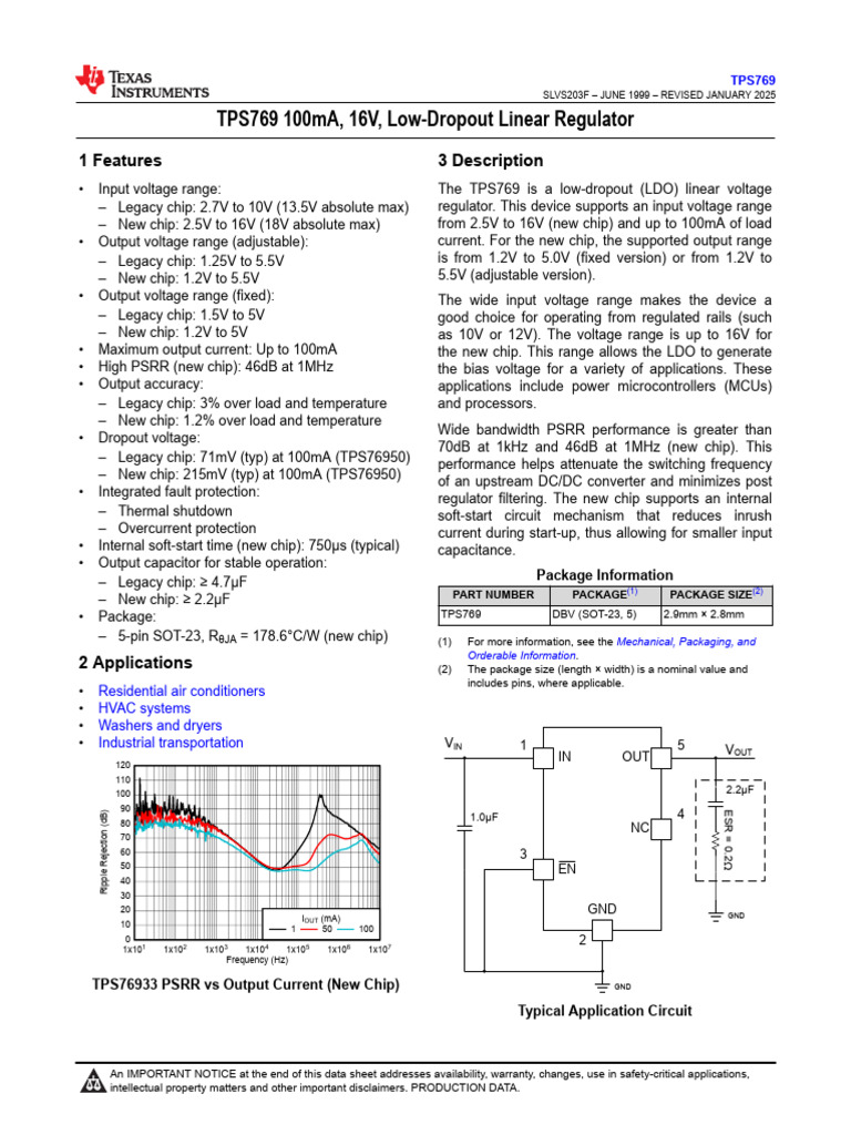 Tps 769 | PDF | Electrostatic Discharge | Capacitor