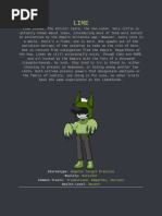 PJSK Character Diagnosis | PDF