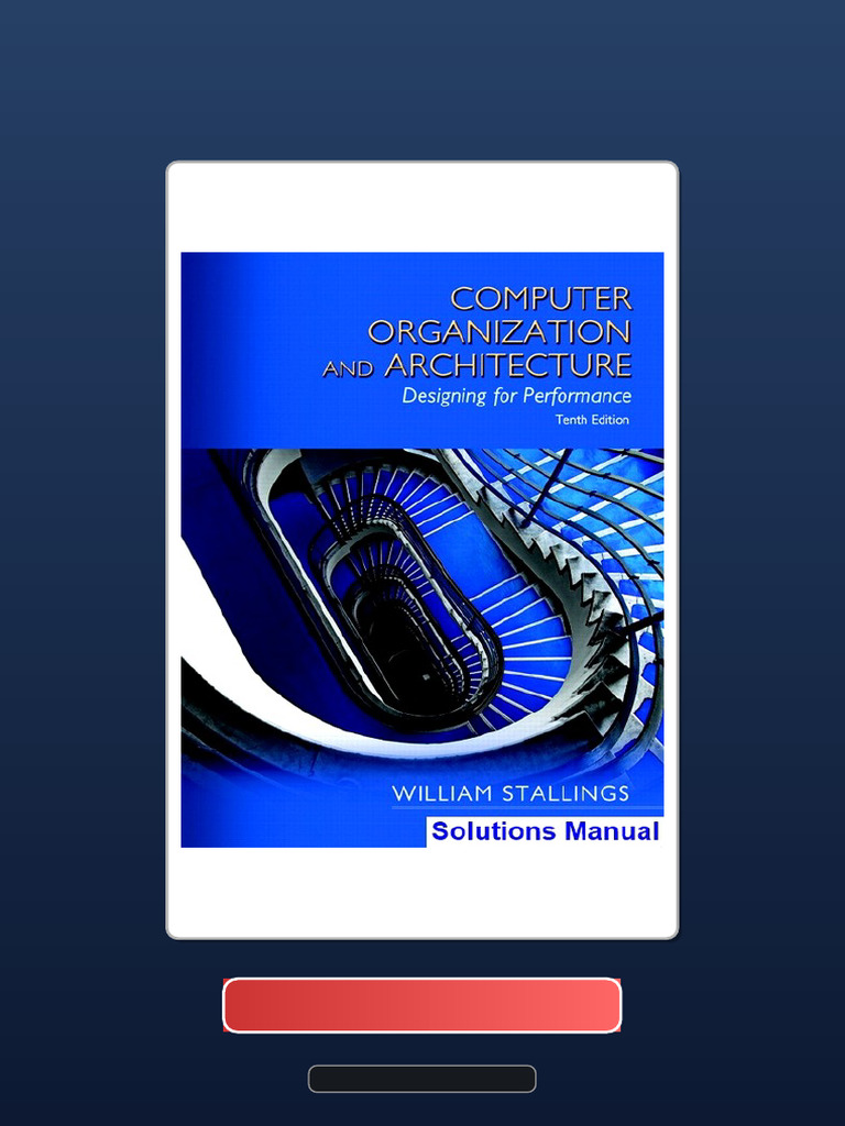 Complete Bundle Computer Organization and Architecture 10th Edition ...