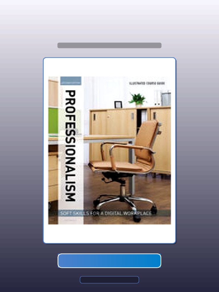 Illustrated Course Guides Professionalism Soft Skills For A Digital ...