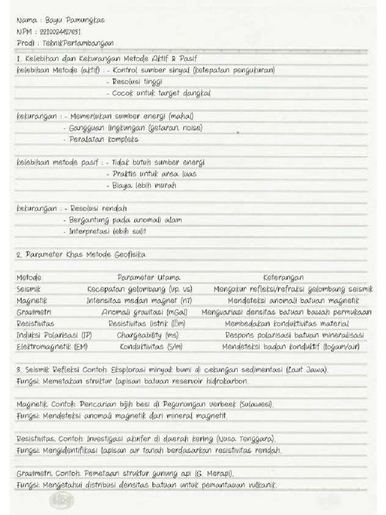 Geofisika Bayu | PDF