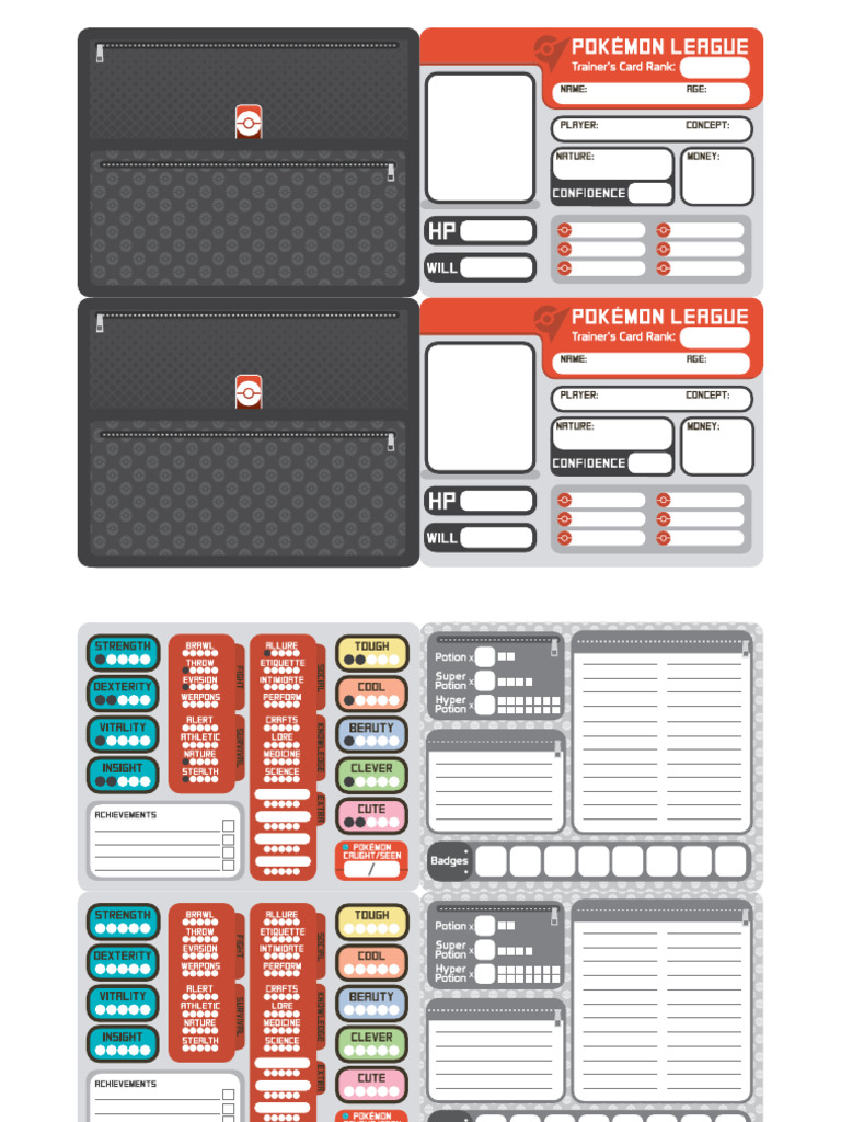 Trainer Sheet 2.0 Interactive | PDF