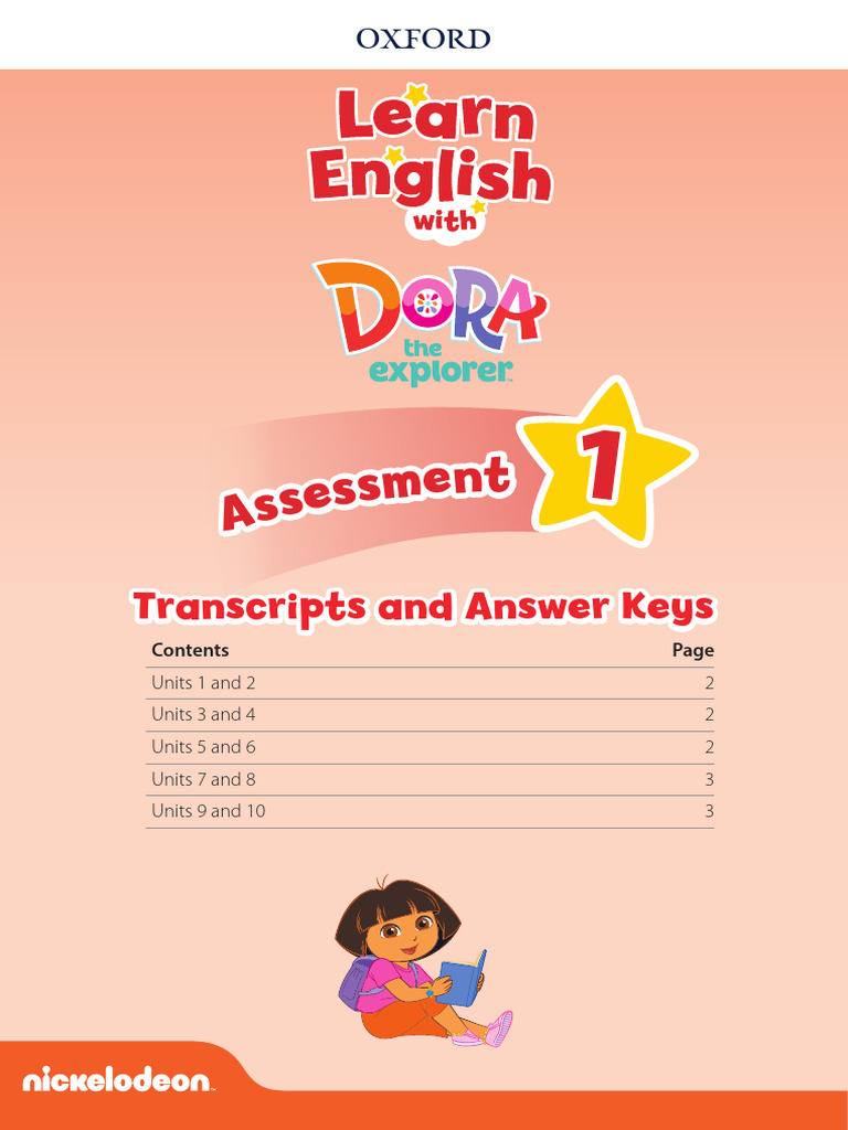 LEwDtE 1 Assessment Transcripts and Answer Keys | PDF | Learning