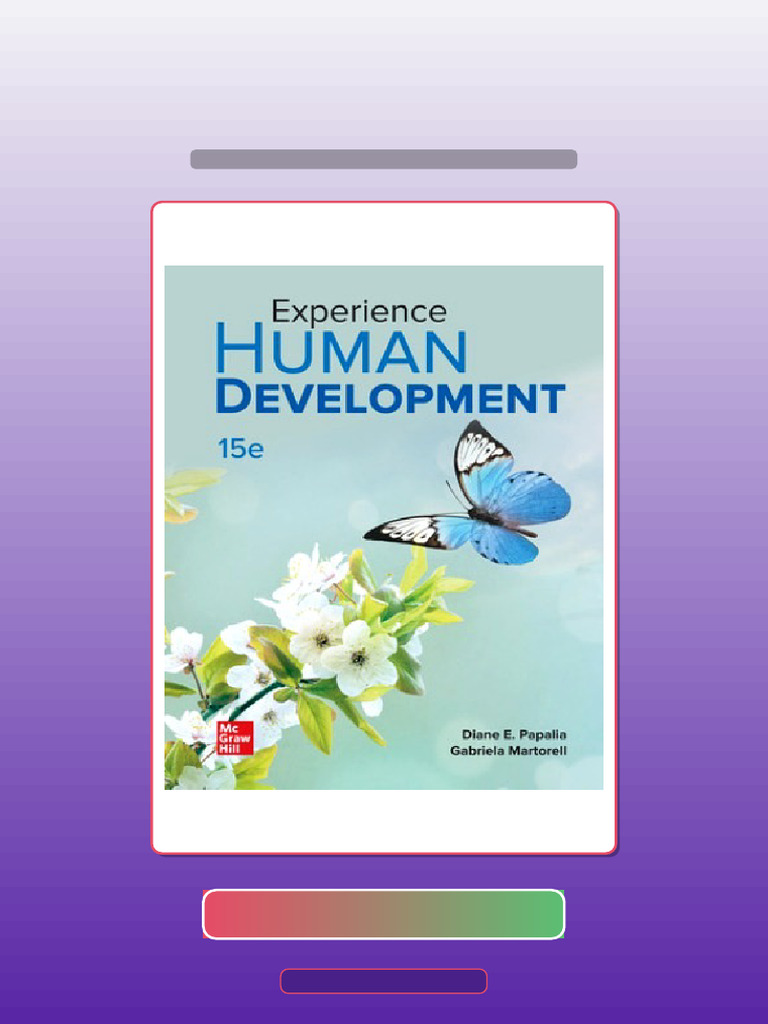 Experience Human Development 15th Edition Papalia Test Bank Available ...