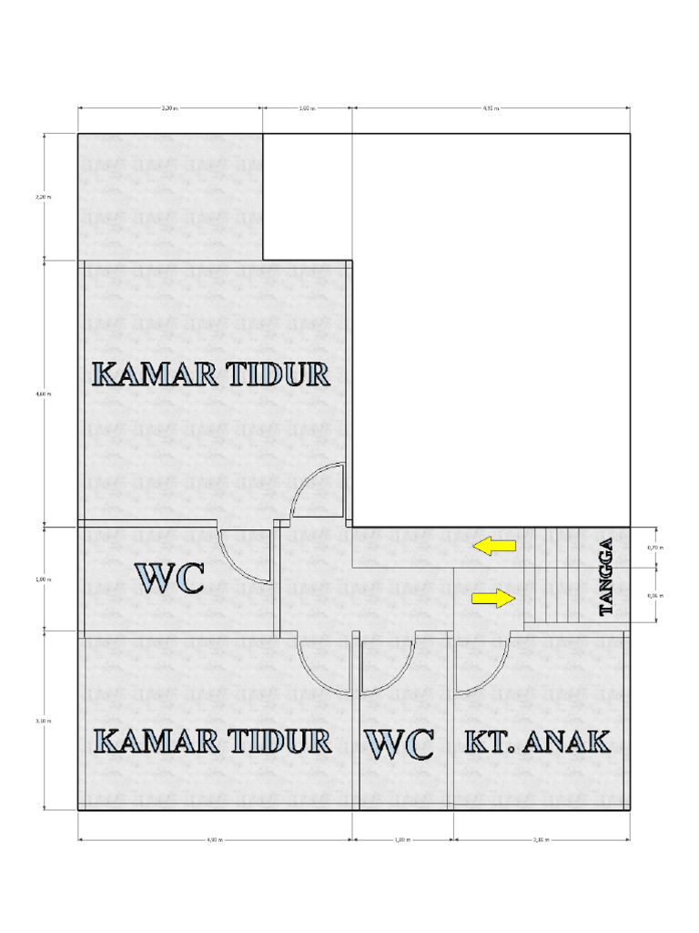 Denah LT 2 Fix | PDF