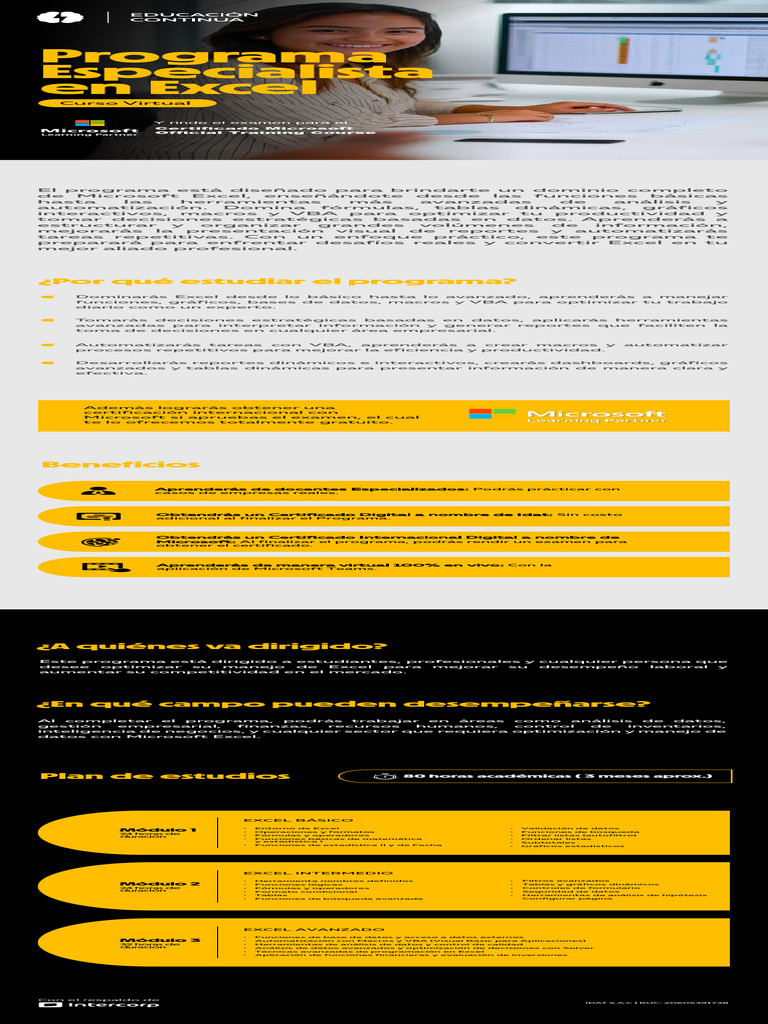 Excel IDAT | PDF | Microsoft Excel | Visual Basic para Aplicaciones
