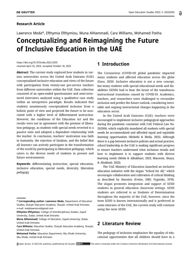 04 - Meda2023 - Conceptualizing and Reimagining The Future of Inclusive ...
