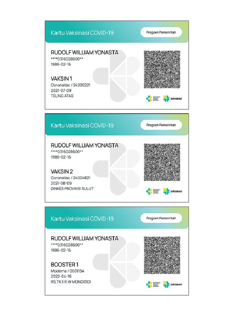 Kartu Vaksin Pdf