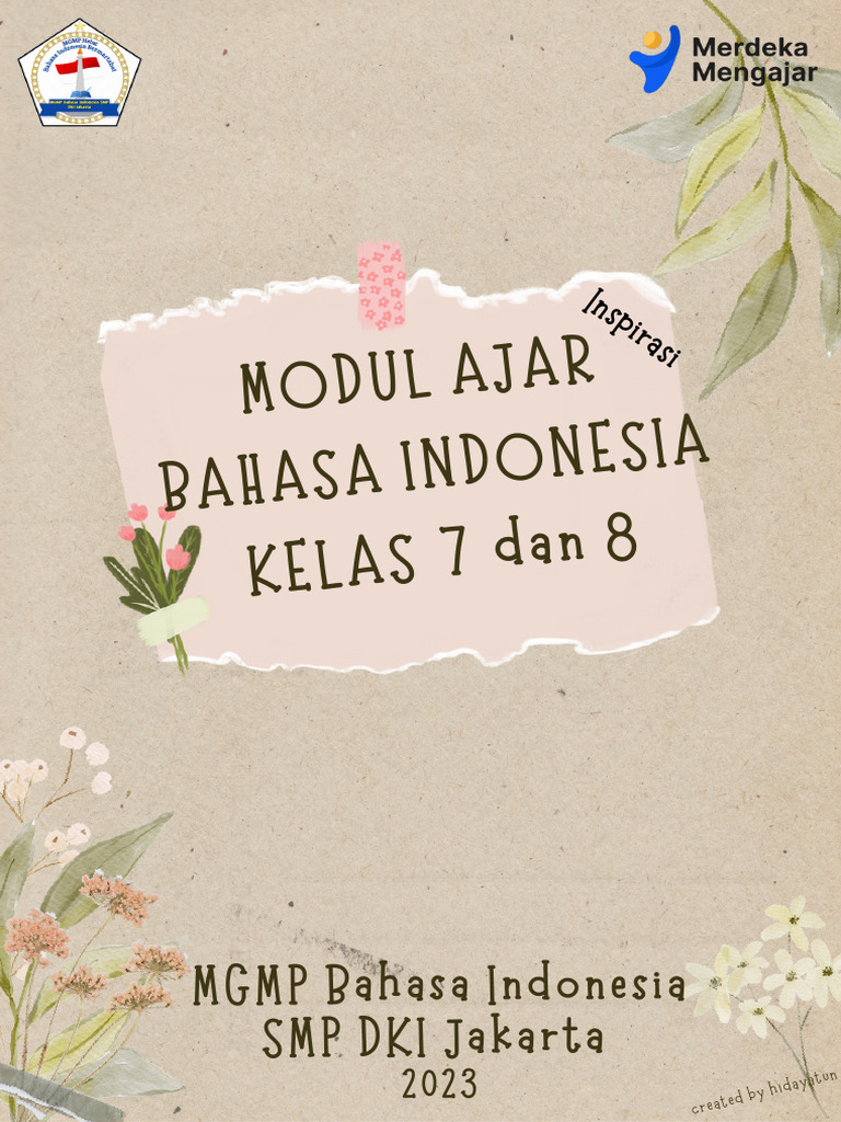 Modul Ajar Inspirasi Kls 7 Sem 1 | PDF