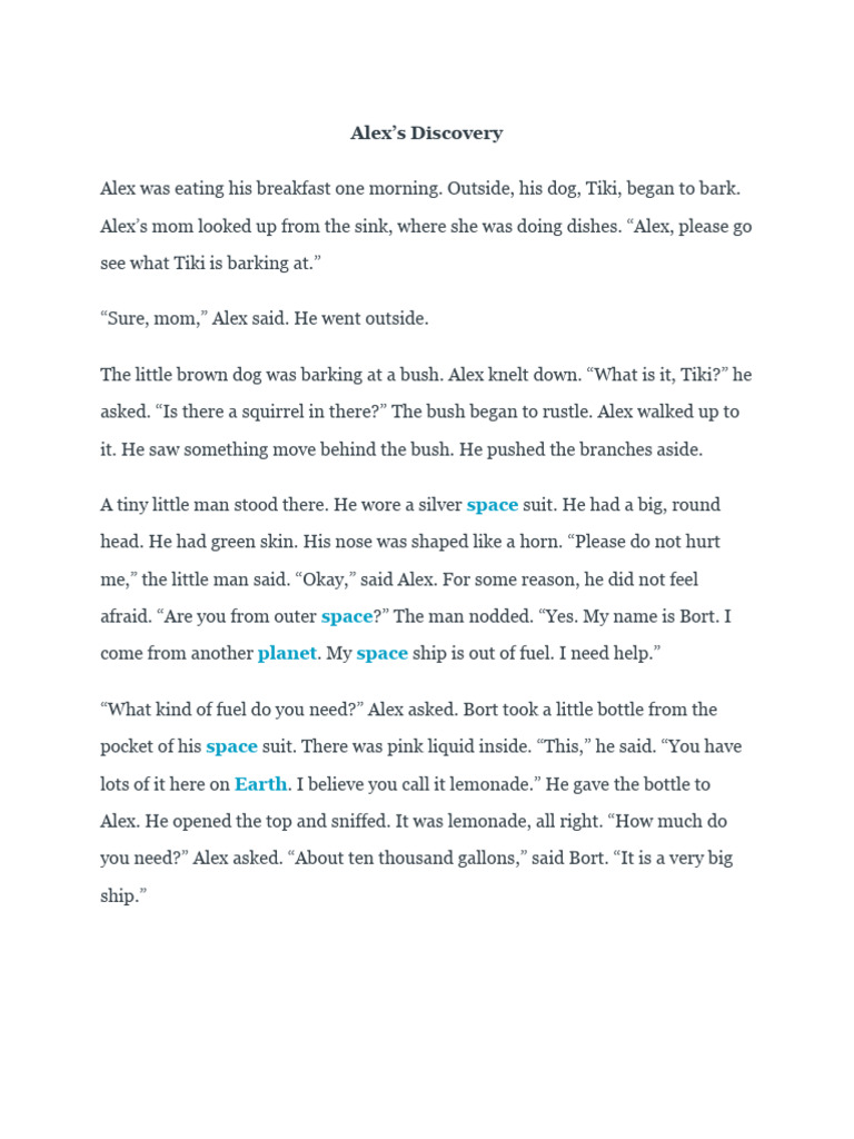 Second Grade Reading - Writing Summer Packet | PDF | Mammals