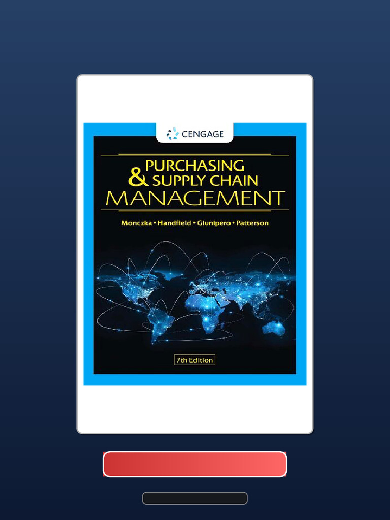 Complete Bundle Purchasing Supply Chain Management 7th Edition HQ File ...