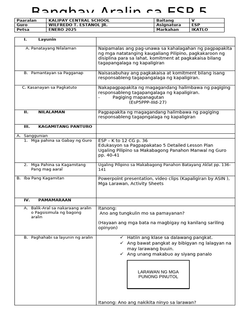 COT ESP Chepie 2021 | PDF