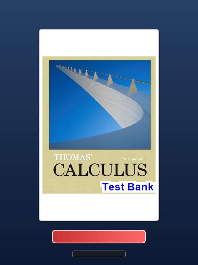 Complete Bundle Thomas Calculus 13th Edition Thomas | PDF | Integral ...