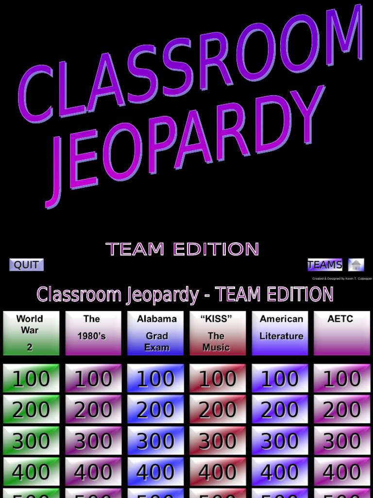 Jeopardy Team Edition 2019 | PDF | World War II | Axis Powers