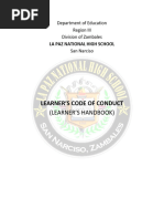 Learner's Discipline Manual | PDF | Blouse | Schools