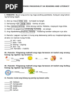 Salitang Magkasingtunog Worksheets Set 1 FTF | PDF