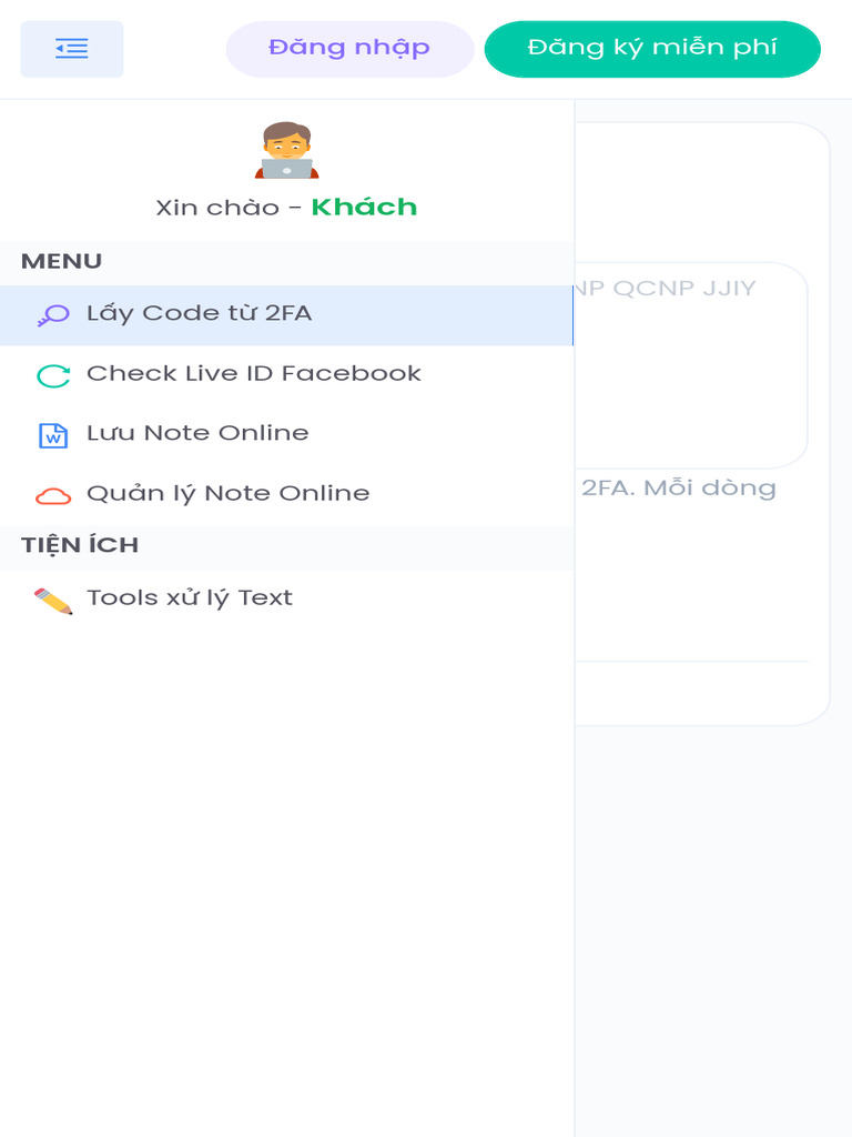 2FA Auth - Lấy Mã Từ 2FA 2fa | PDF
