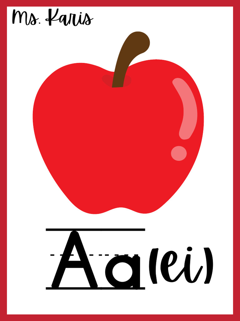 Alphabet Ms Karis | PDF