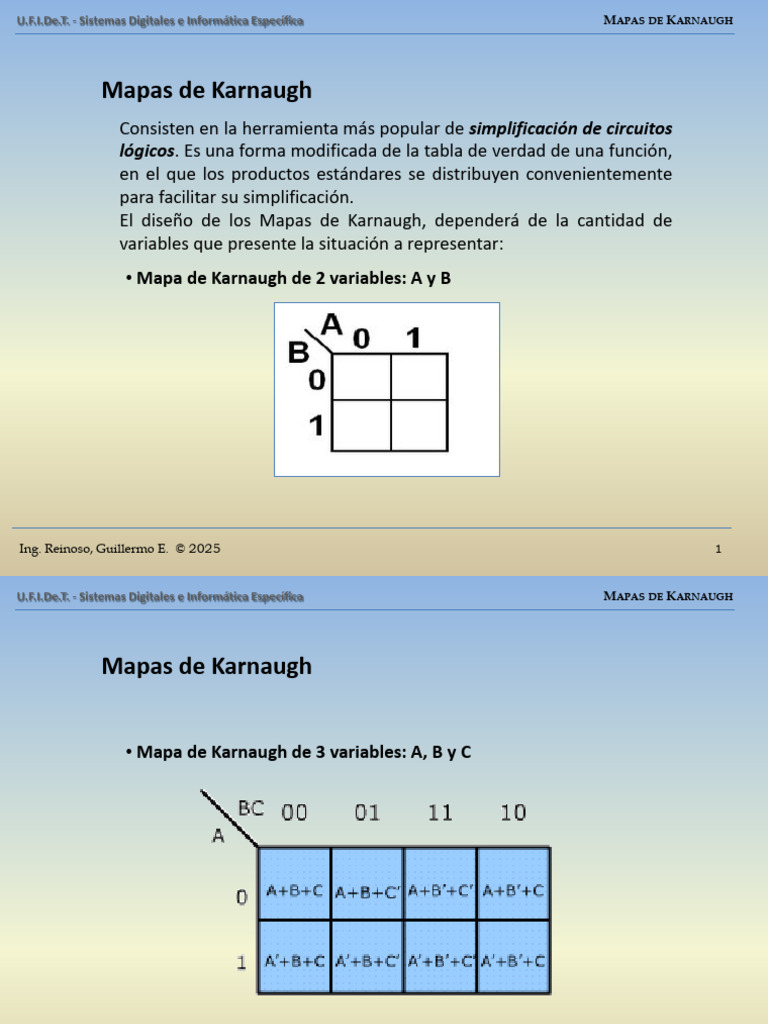 Mapas de Karnaugh | PDF | Informática | Lógica matemática