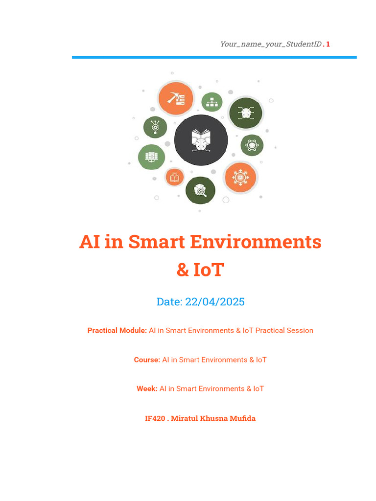 AI2 Practical Modul6 AI in SEnvAndIoT v1 | PDF | Artificial Intelligence | Intelligence (AI ...