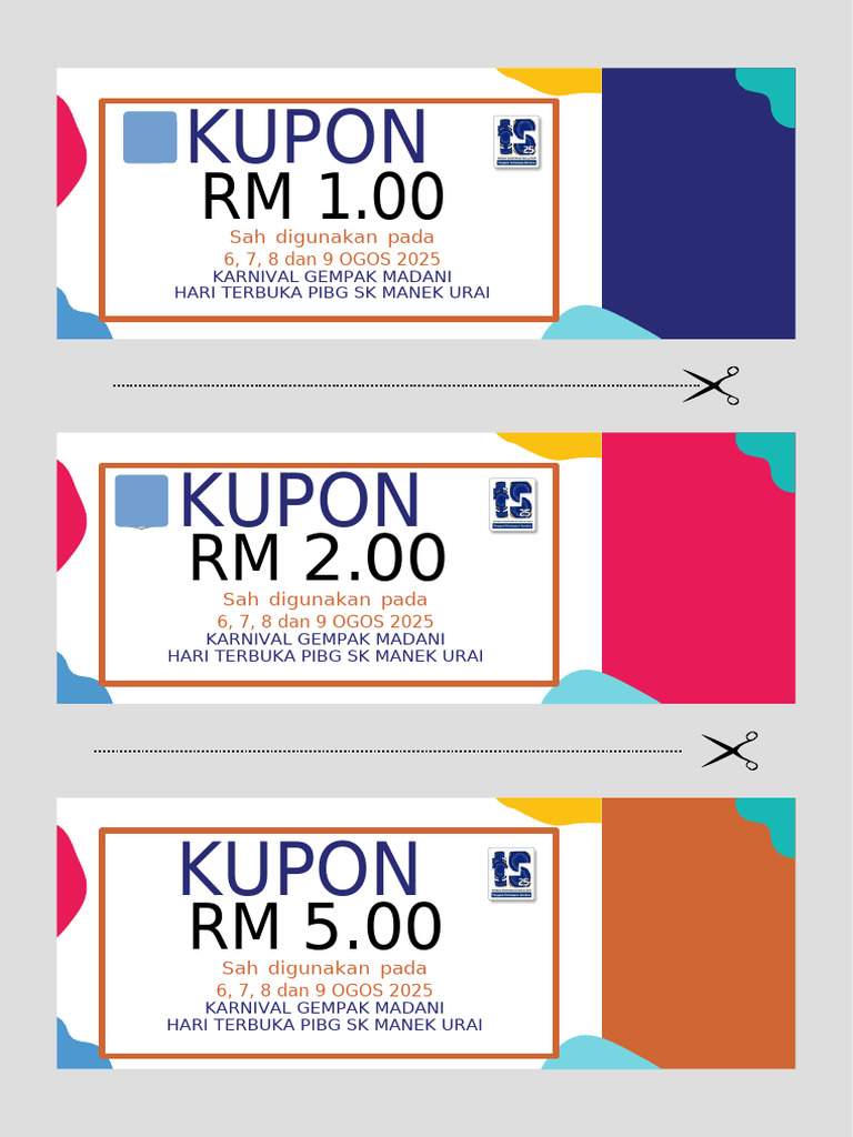 Kupon Hari Karnival | PDF