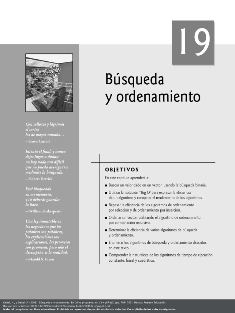 1) Deitel, H., y Deitel, P. (2008) . | PDF | Algoritmos | C