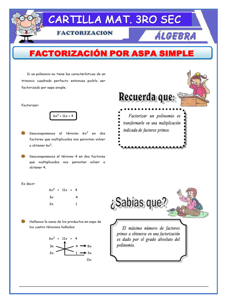 Método de Aspa | PDF