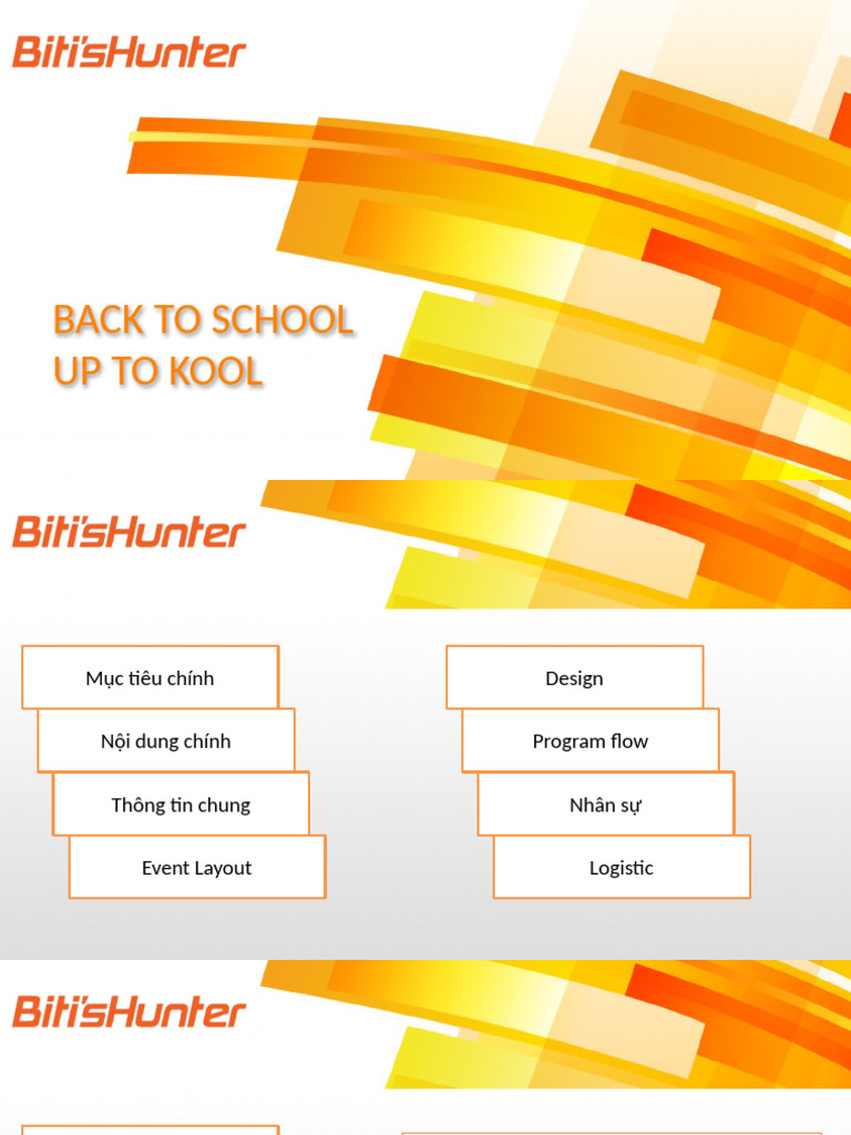 Proposal Bitis Hunter Back To School Up To Kool | PDF